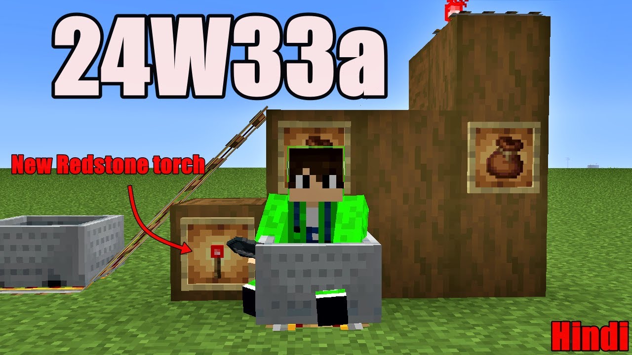 Bundles , Minecart and Redstone Updates :Minecraft Snapshot 24w33a ...