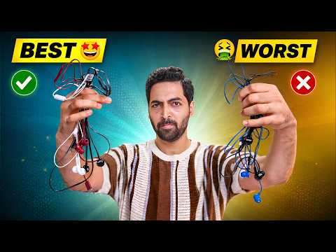 I Tested Every Popular Type-C Earphone Under ₹1000 ✅