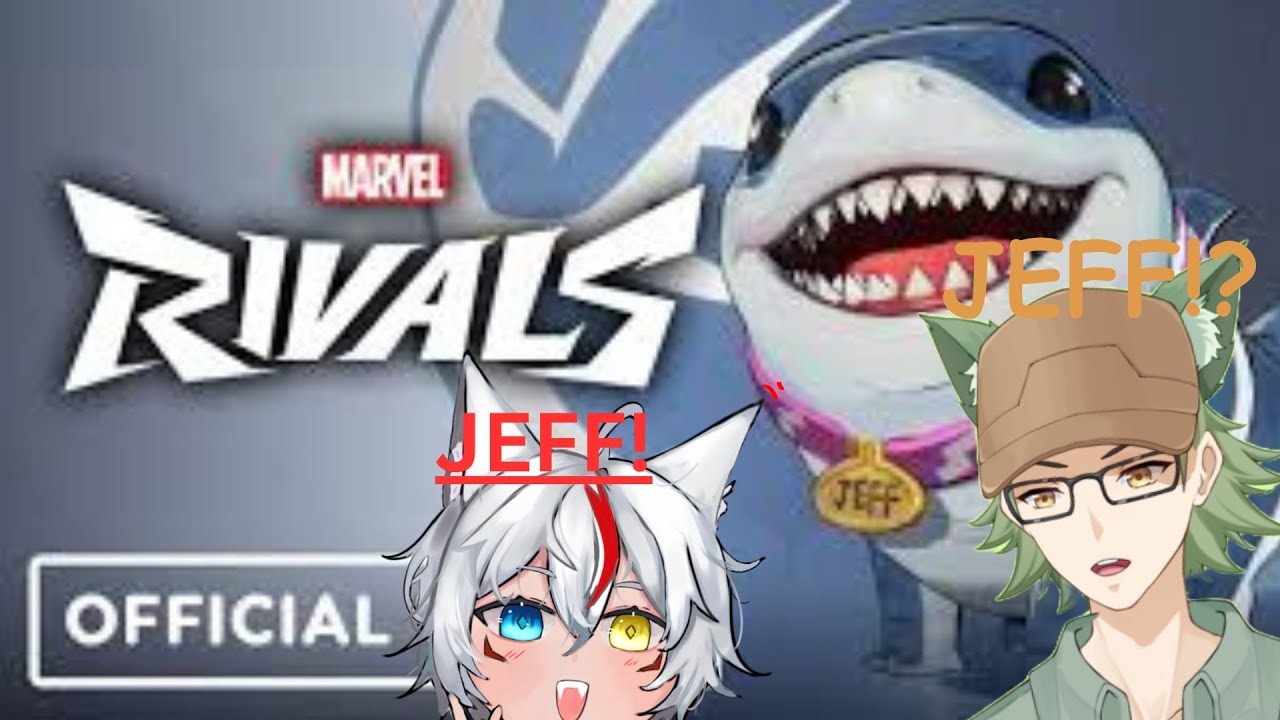 Vtubers React to Marvel Rivals - Official Jeff the Land Shark Character ...
