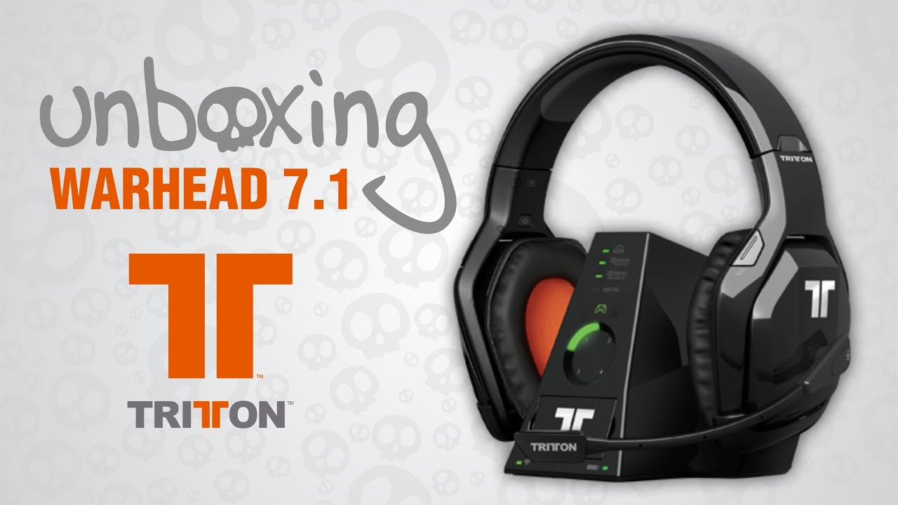 Unboxing Tritton Warhead 7.1 - YouTube