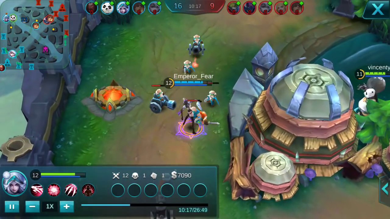 Mobile Legends [REPLAY] Natalia Glass Blade skin,40Kill!!! builds [MVP ...