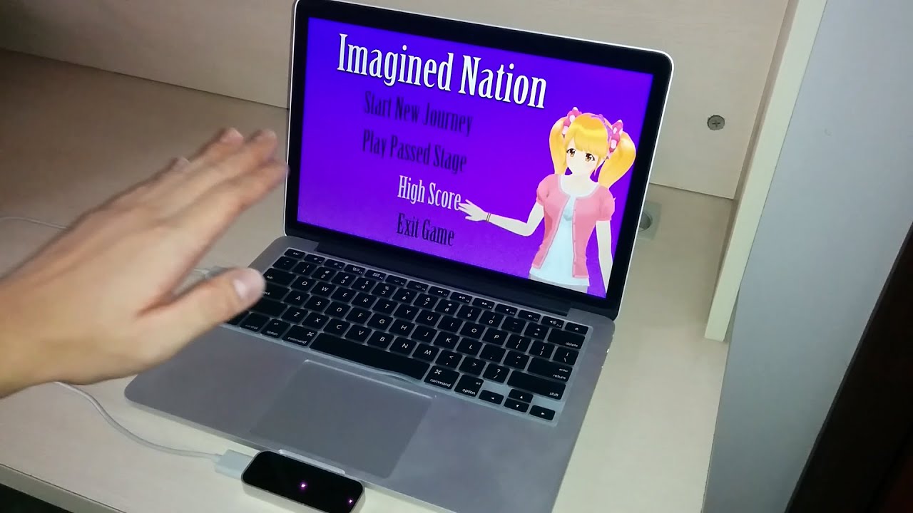 Imagined Nation - Leap Motion 3D Jam - YouTube
