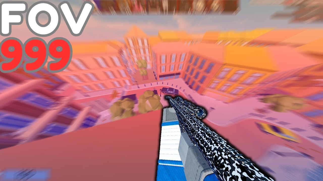PLAYING *ROBLOX* ARSENAL WITH THE HIGHEST FOV - YouTube