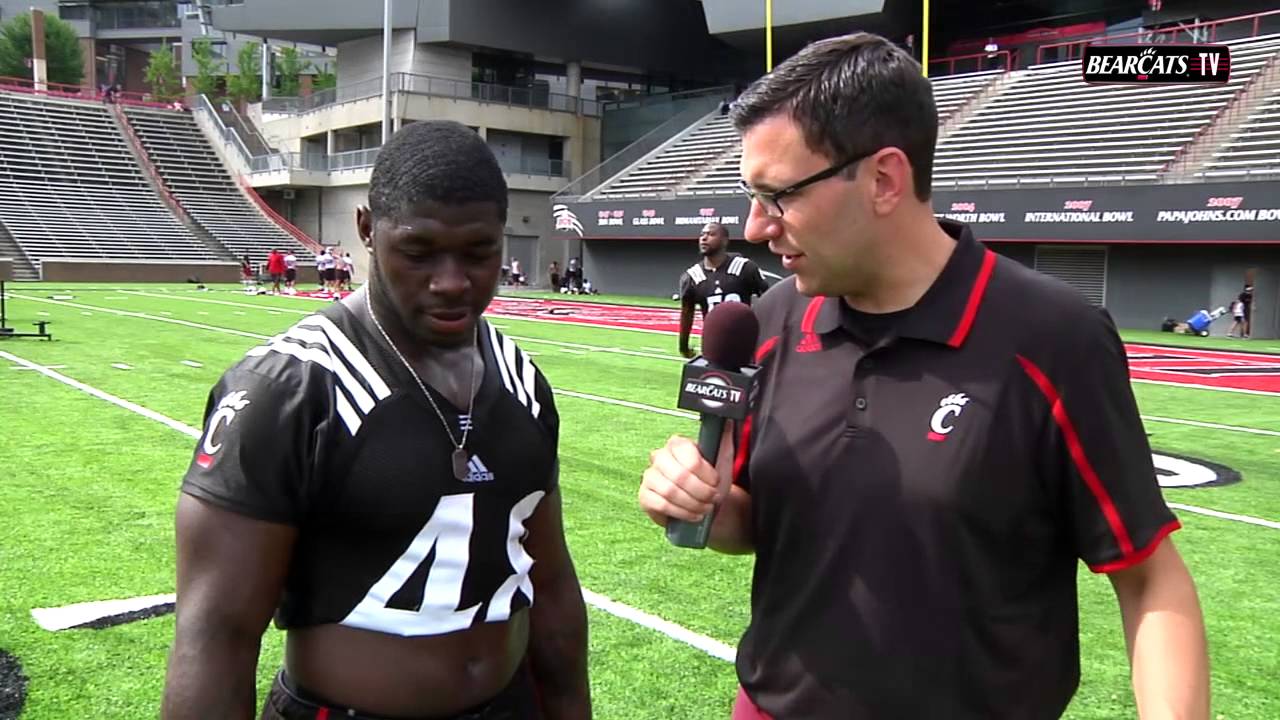 Training Camp 2013: Day 2- Jeff Luc Interview - YouTube