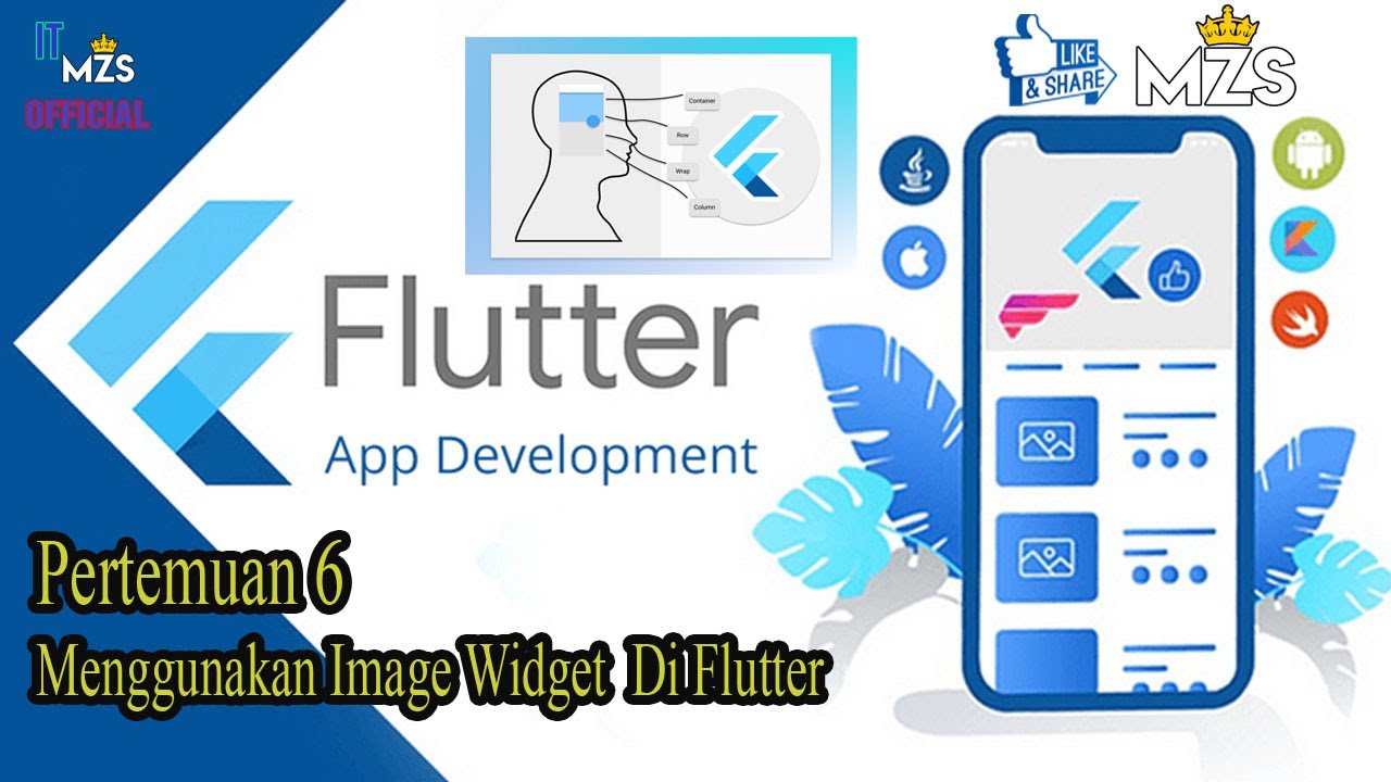 Tutorial Menggunakan Image Widget Di Flutter - YouTube