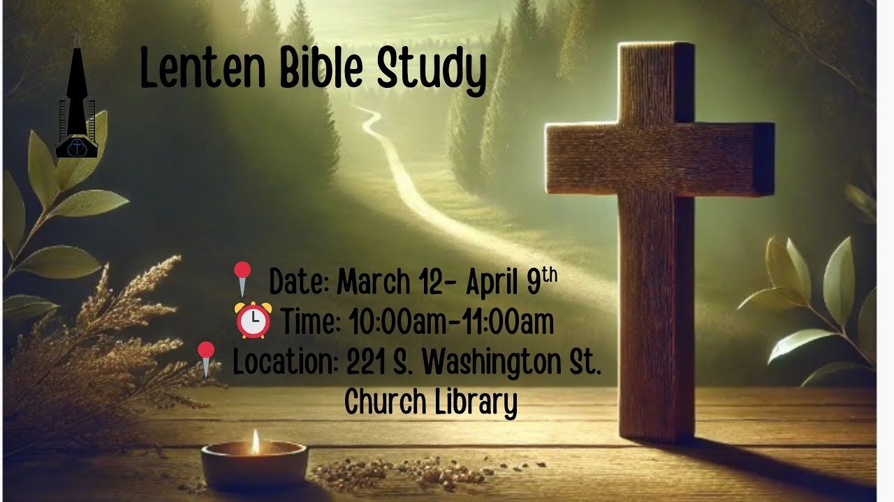 Lenten Bible Study: Journey Through Lent: Week 2: The Power of Prayer ...