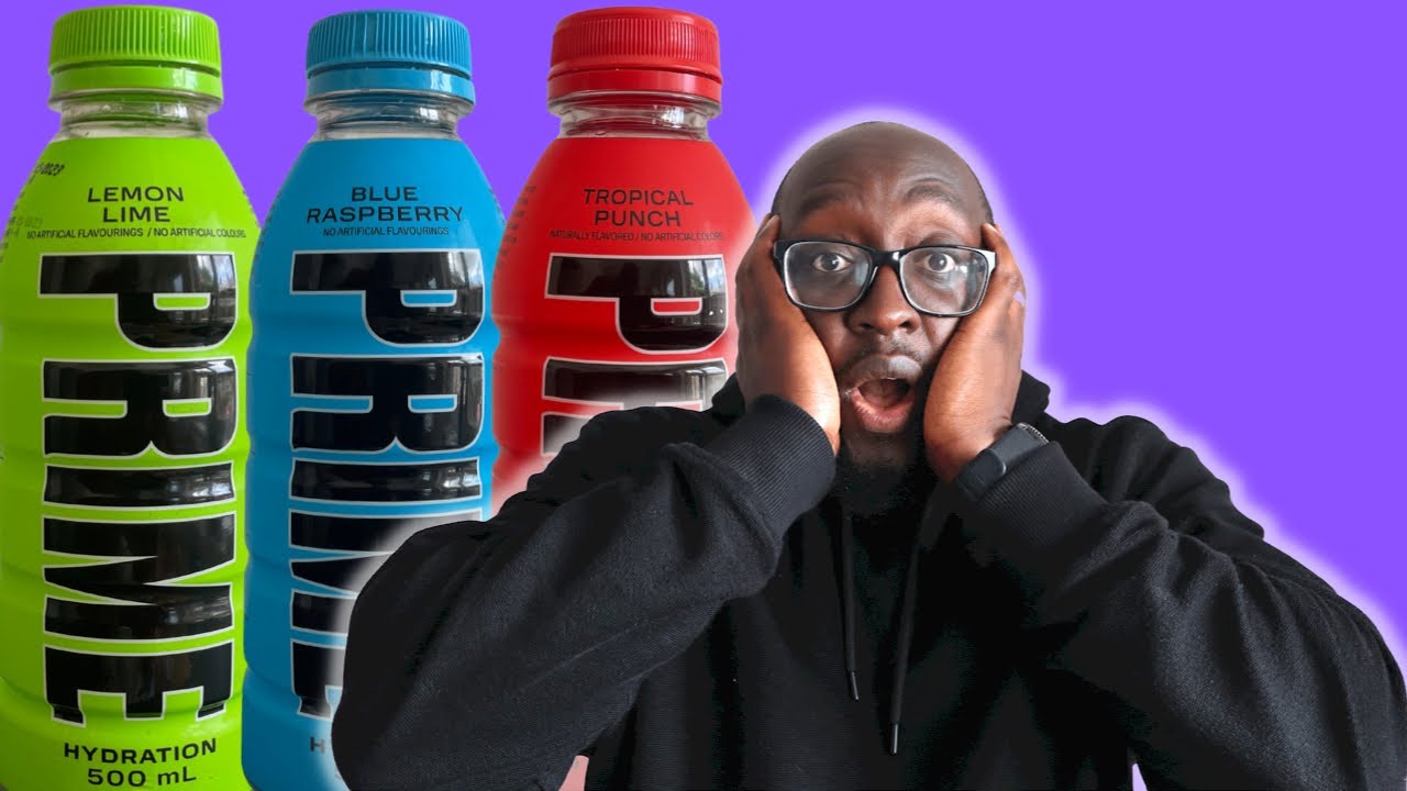 Trying Blue Raspberry and Lemon Lime for The First Time! Prime ...