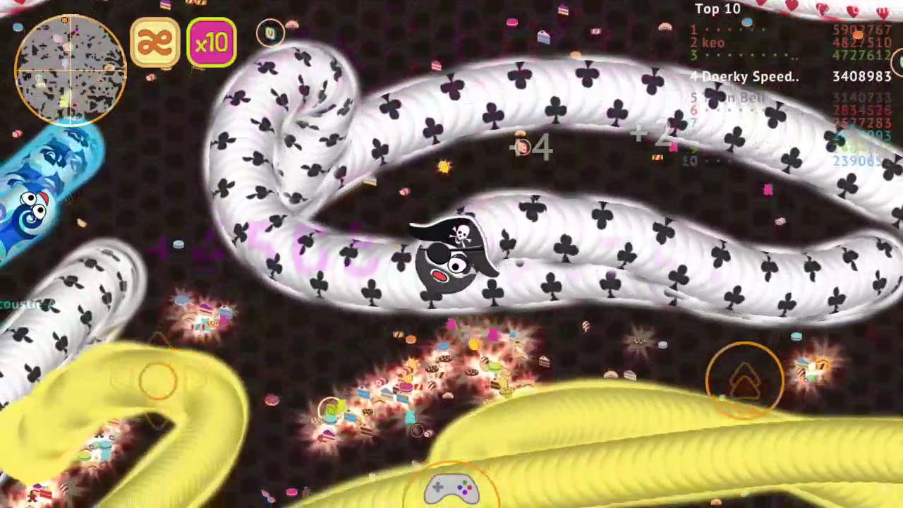 Worm mate.io . Susahnya kalau sinyal jelek - YouTube