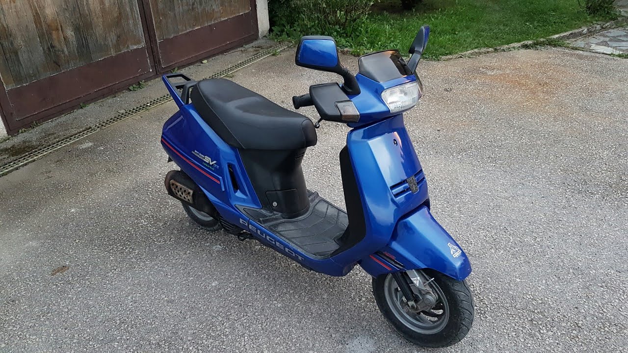 1997 Peugeot SV 125 Executive - YouTube