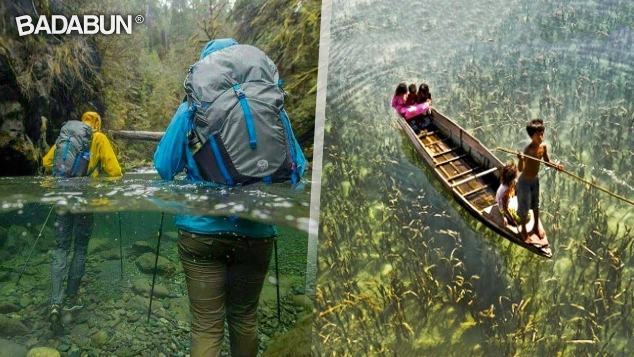 10 lugares hermosos donde el agua es transparente - YouTube