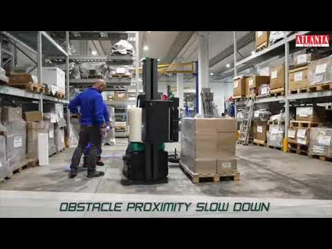 Robot envolvedor Neos + Arya con halo de seguridad - YouTube