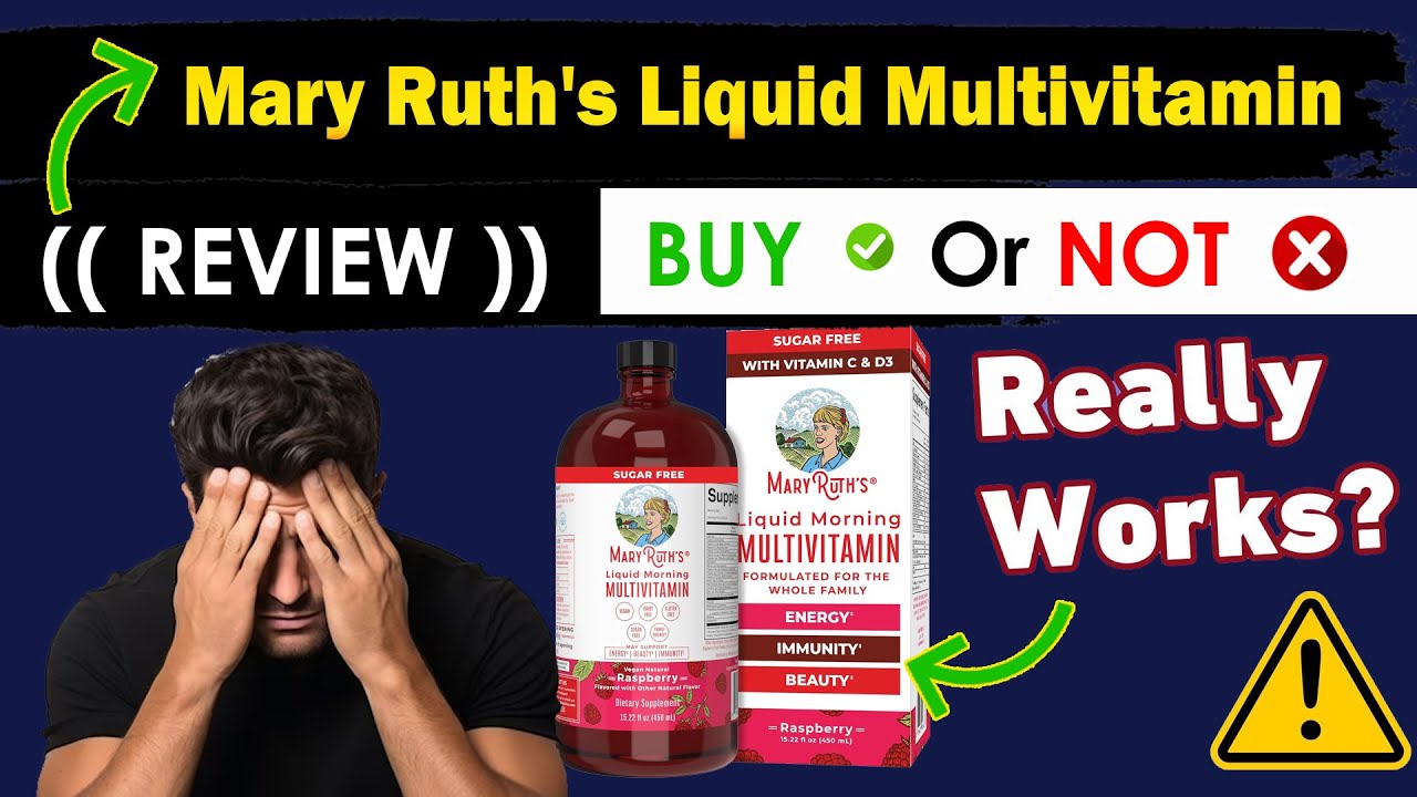 Mary Ruth's Liquid Multivitamin Review - Worth It Or A Scam? - YouTube