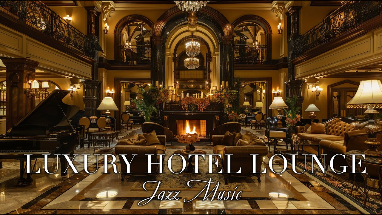 Luxury Hotel Lounge Jazz – 10 Hours of Instrumental Background Music ...