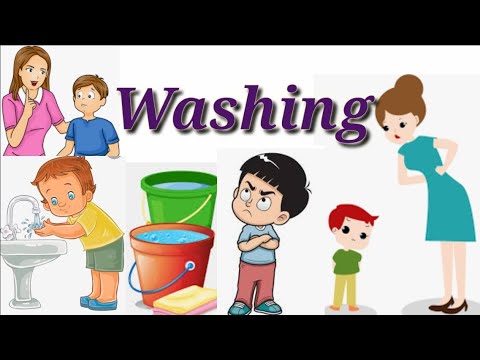 # English # Washing || Poem || - YouTube