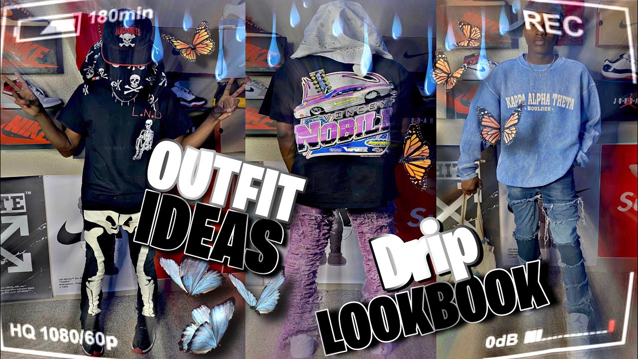 DRIP LOOKBOOK | TEEN OUTFIT IDEAS 2020🔥🎸 - YouTube