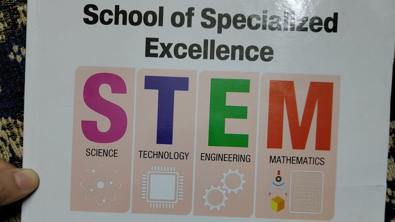 SOSE School of Specialized Excellence | STEM class 9th book review by ...