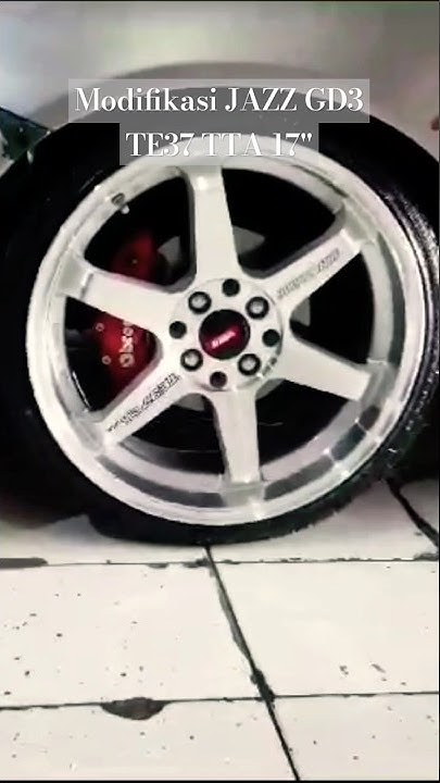 Hasilnya Honda JAZZ GD3 pake velg TE37 TTA 17x7.5/8.5 at #awg17_h8 #awgjdm17_h8 #jdmstyle #meaty ...