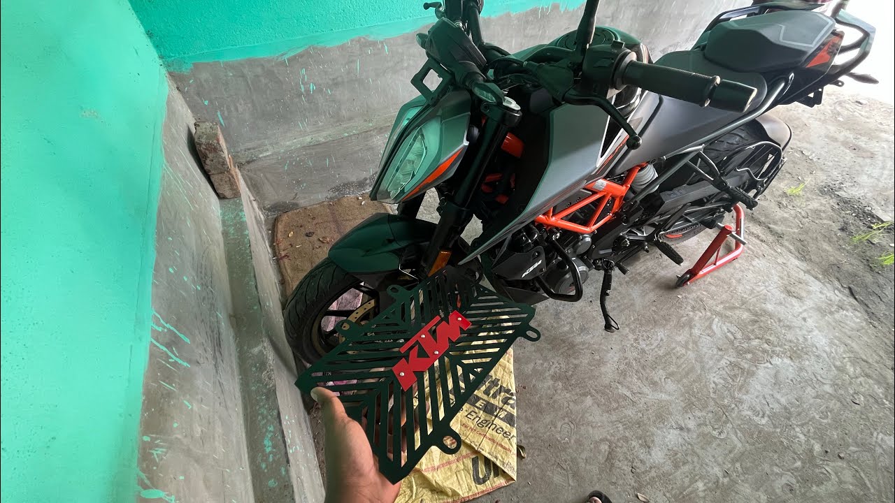 KTM DUKE 250 BS6 RADIATOR GUARD INSTALLATION || FULL TUTORIAL || # ...