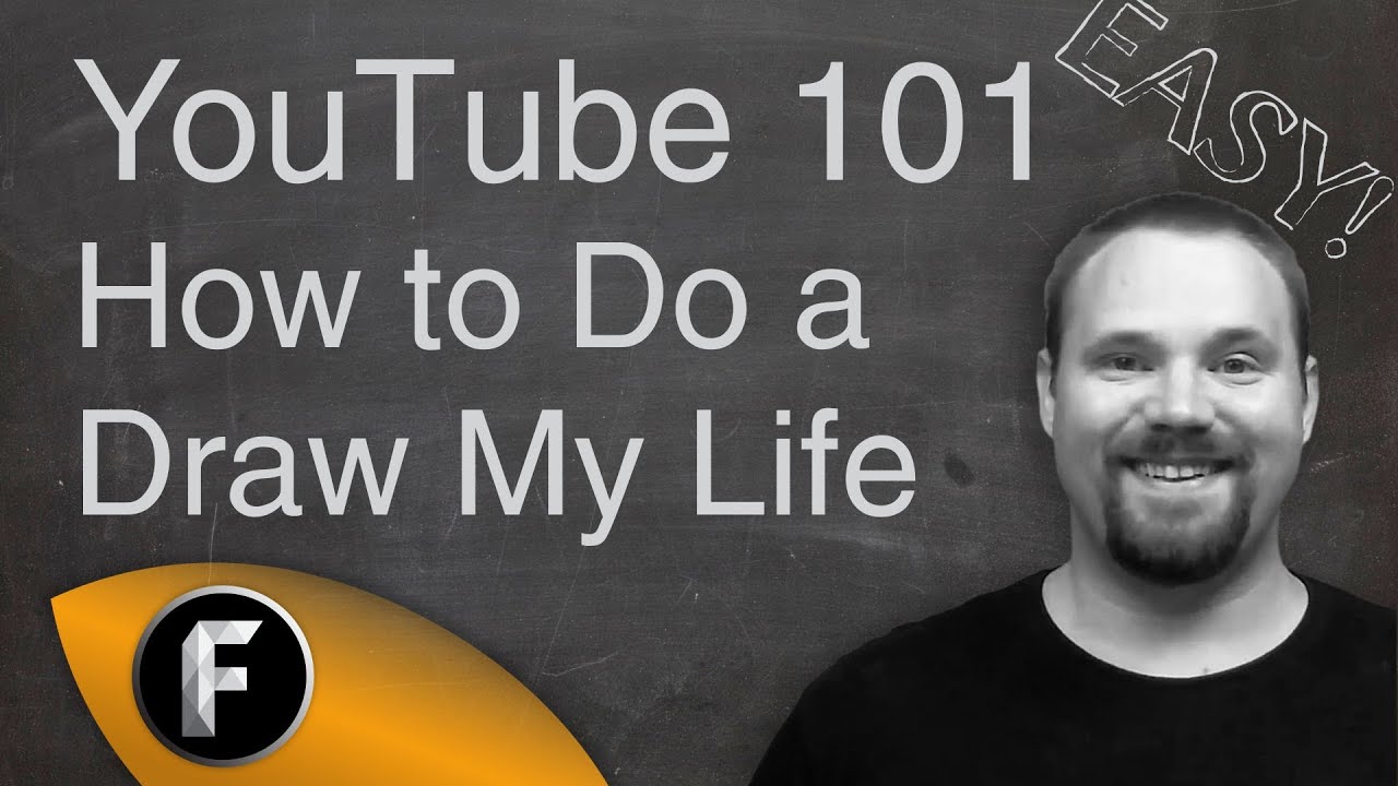 How To Draw My Life - YouTube 101 - YouTube