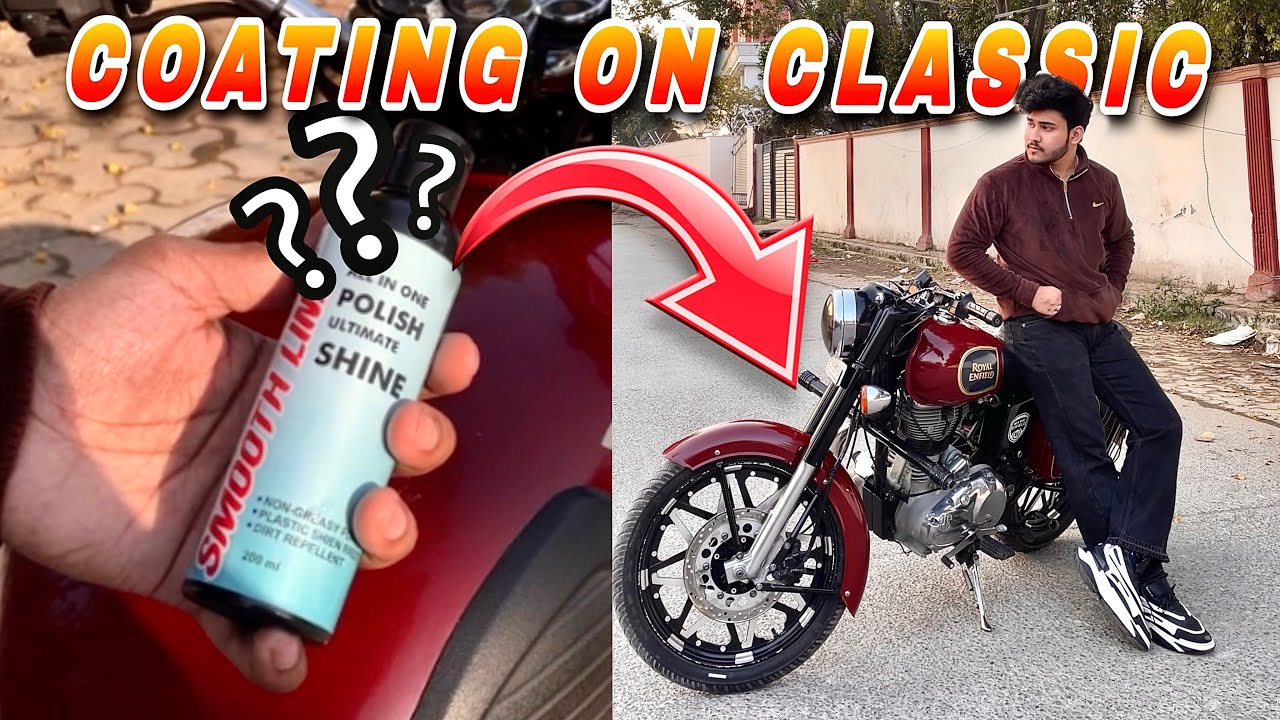 How to do COATING and POLISH on Bullet at home | Best Polish for Bullet ...