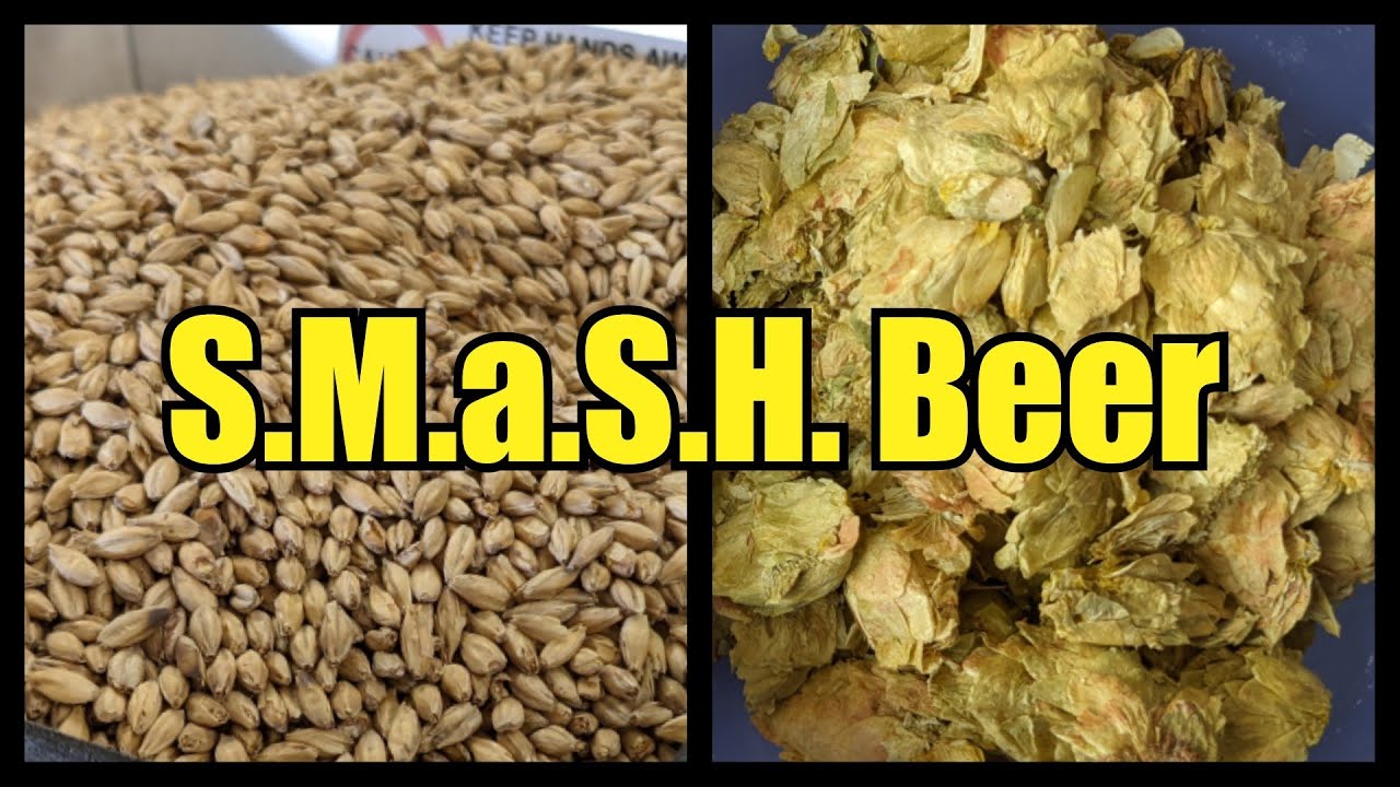 All Grain Brew Day - SMaSH Beers - YouTube