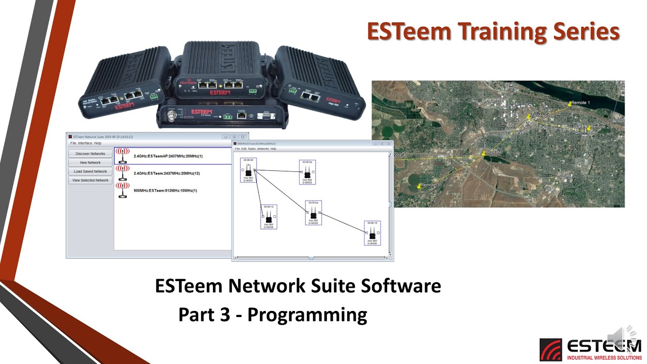 ESTeem Network Suite Training - Part 3 - Programming - YouTube
