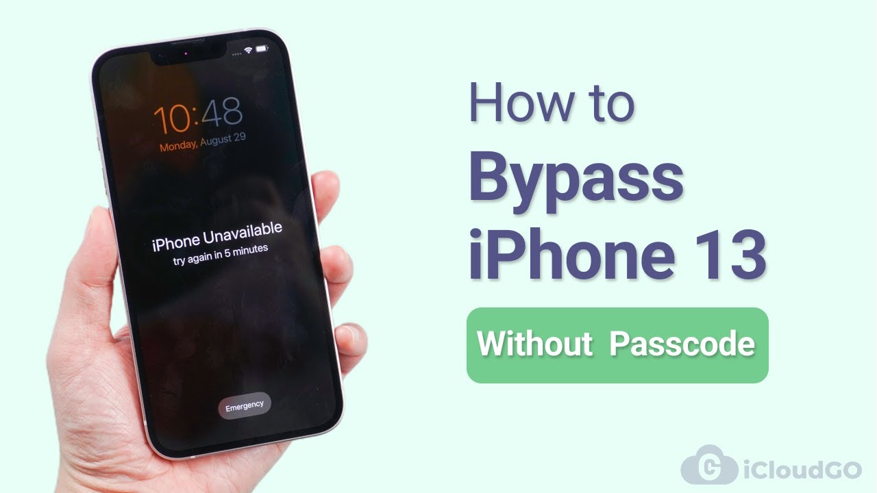 How to Bypass iPhone 13 Passcode if Forgot - YouTube