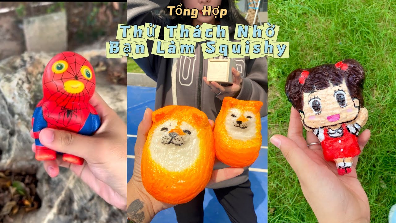 Tổng Hợp Thử Thách Nhờ Bạn Làm Squishy Theo Yêu Cầu, Đi Nhặt Squishy ...