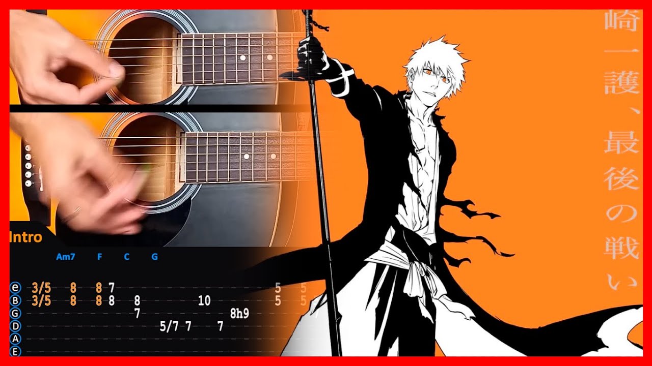 Bleach: Thousand-Year Blood War OP - Scar | Acoustic Guitar Lesson ...