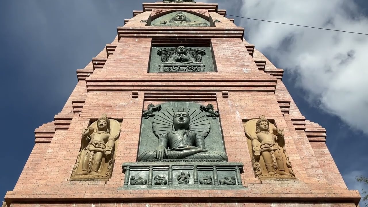 Anandagiri Forest Monastery Chedi - YouTube