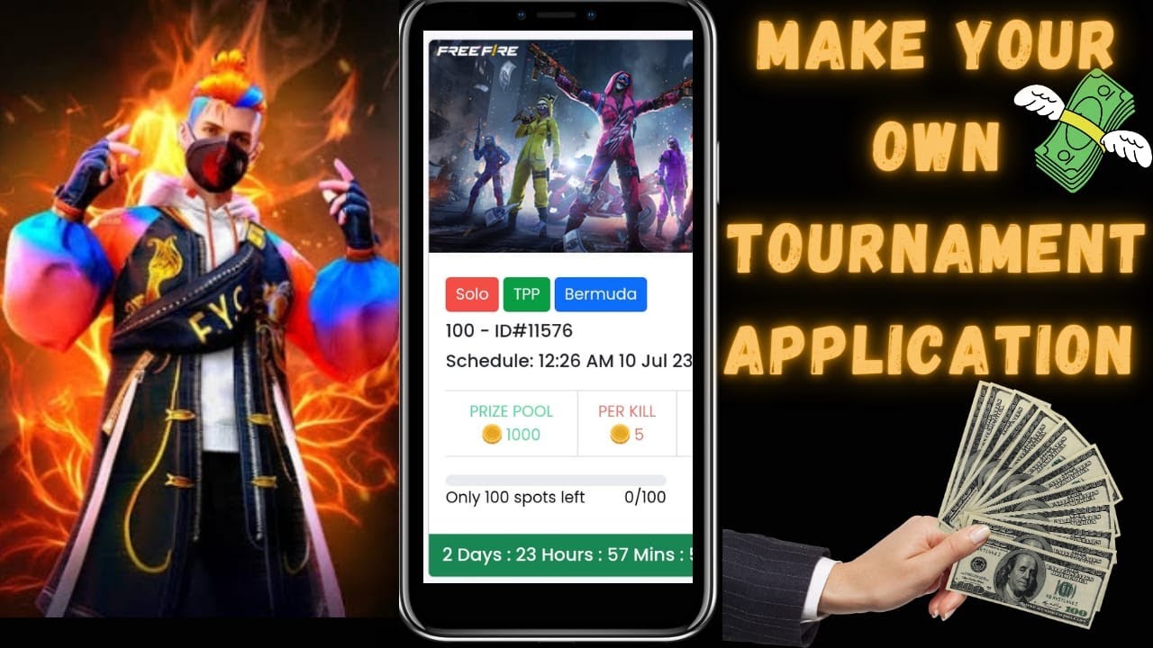 How To Make Tournament Application | Tournament Maker App | Make Your ...