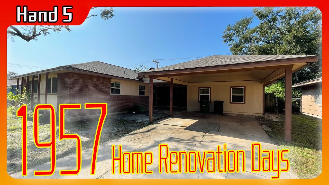 1957 House Transformation Begins: Cleaning and Wall Prep - YouTube