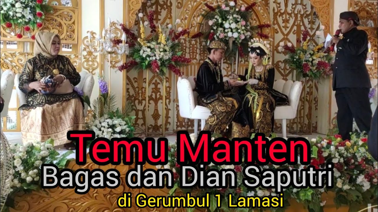 Temu Manten//Tradisi Jawa Lamasi//Temu Bagas dan Dian Saputri//@Mitro ...