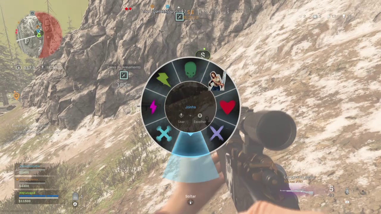 Call of Duty®: Modern Warfare® warzone kar 98k cantando alto - YouTube