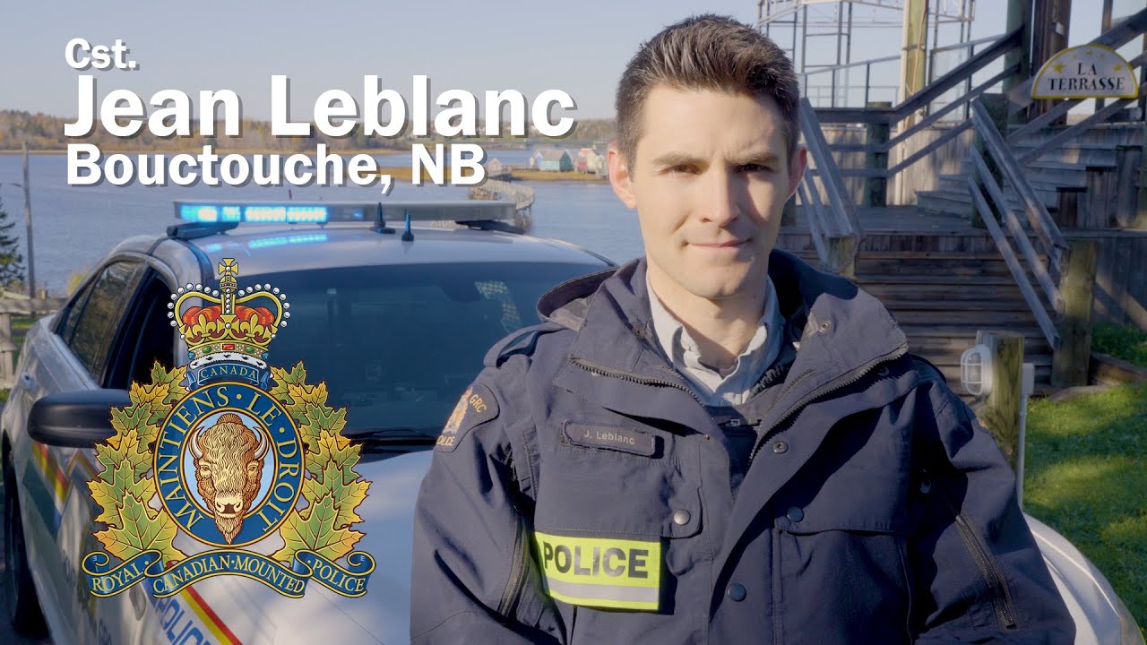 Come live and police in NB! - Cst. Jean Leblanc - YouTube