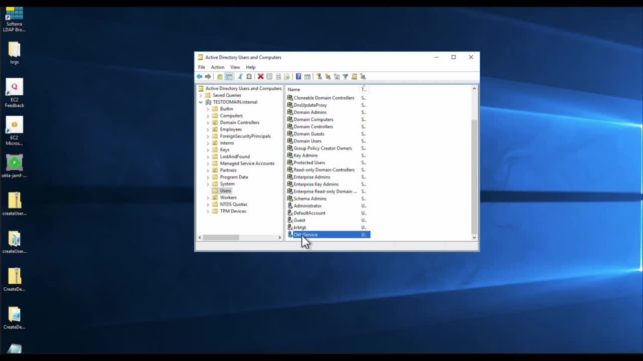 Updating ADSSO Service Account for AES Encryption | Okta Support - YouTube