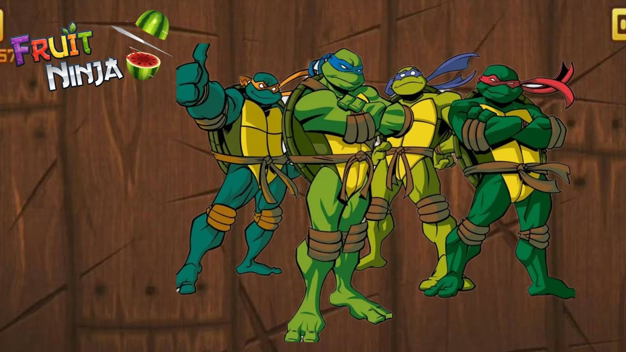 NINJA TURTLES X FRUIT NINJA !!! (Special Event) [GAMEPLAY] - YouTube