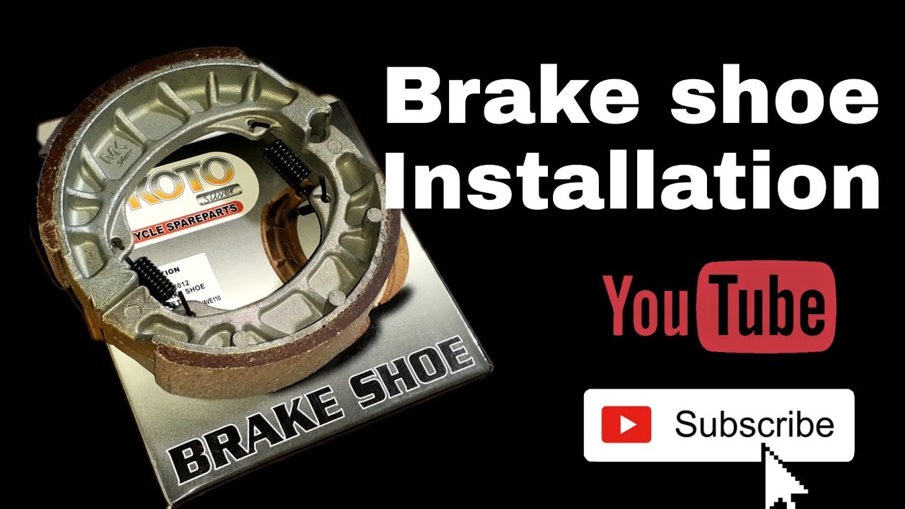 Brake Shoe Installation | J Sirek - YouTube