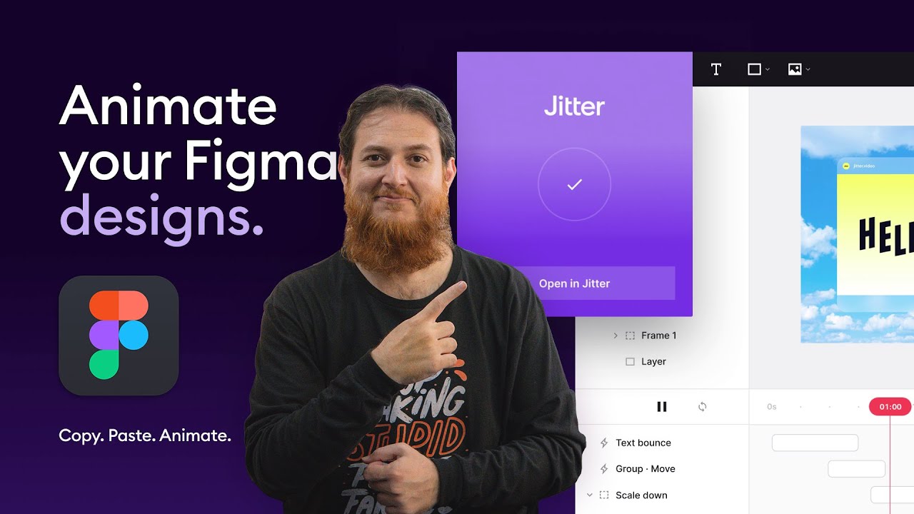 How to use Jitter with Figma for UI Animations—Beginner Tutorial - YouTube