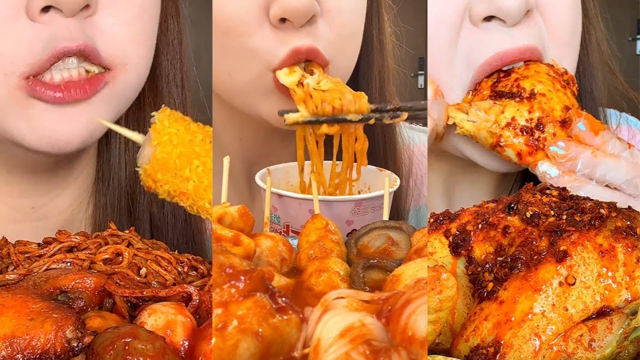 If you come out, you will always get fat.#food #mukbang#collection ...