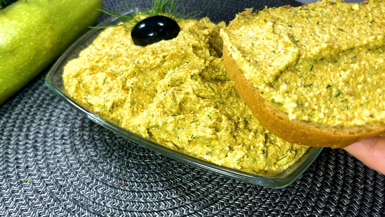 Pasta de Dovlecei cu Gust de Brânză și Mărar – Rețetă Ușoară și ...