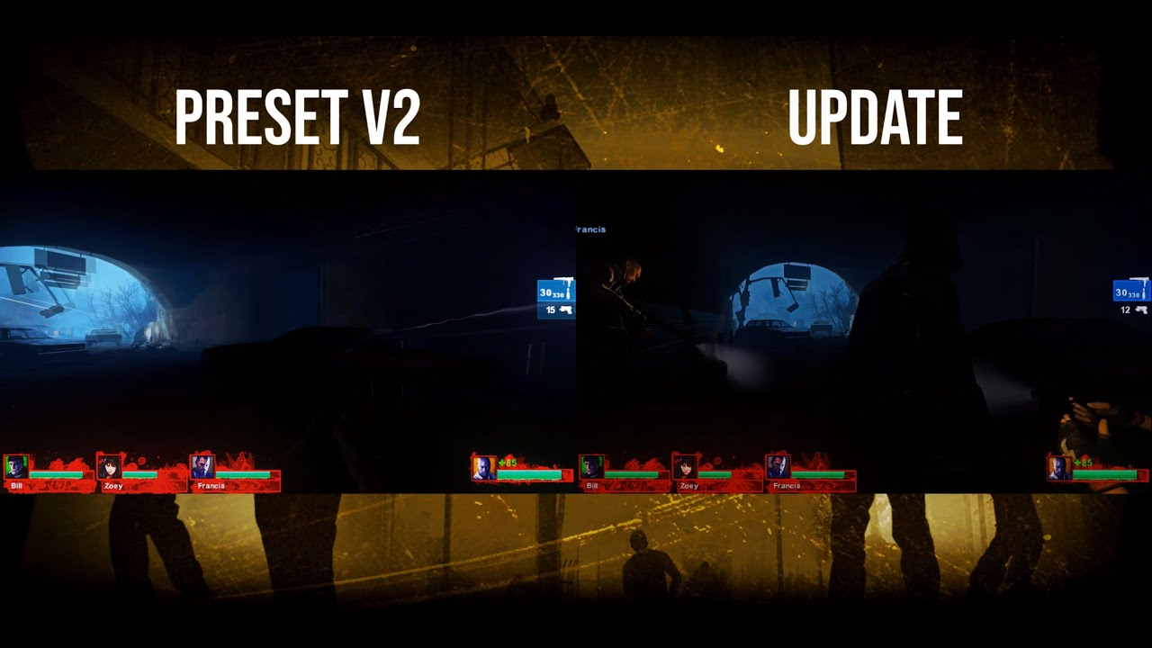 Left 4 Dead 2 - Realism Injector ReShade Preset [RayTraycing] Update ...