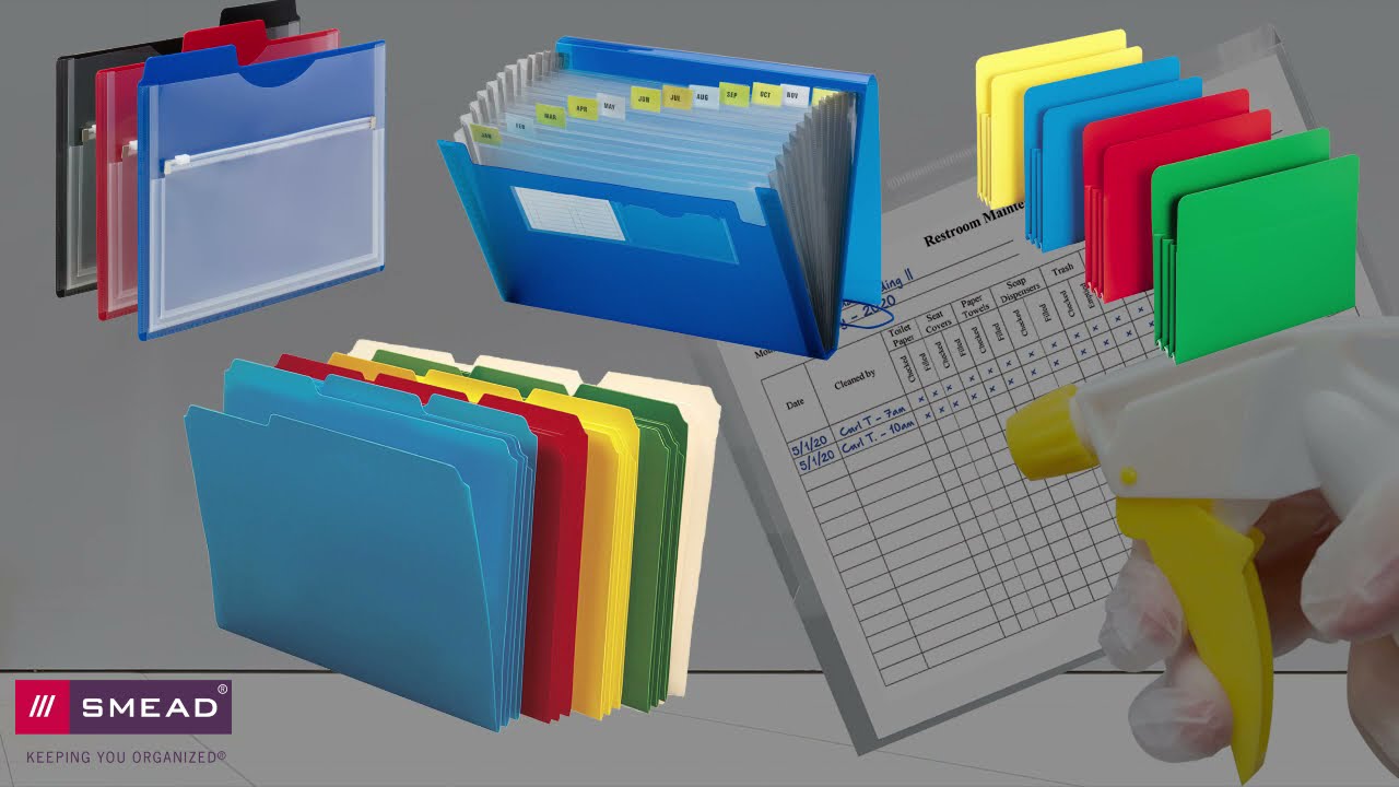 Smead Poly Products - Durable, Easy-To-Clean Filing Supplies - YouTube