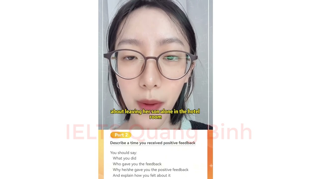 Describe a Time You Received Positive Feedback | IELTS Speaking Part 2 ...