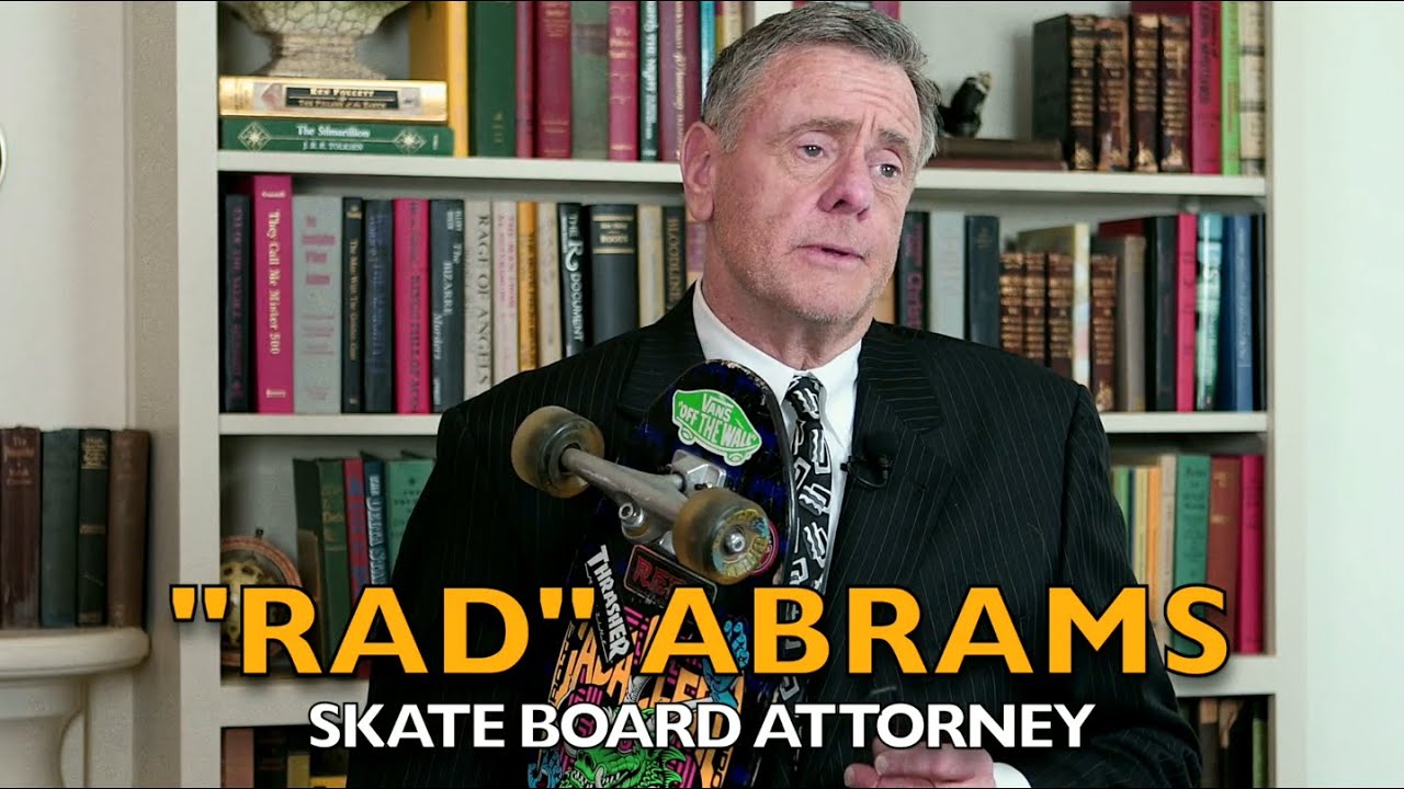Rad Abrams: Skateboard Attorney 2019 spot #1 - YouTube