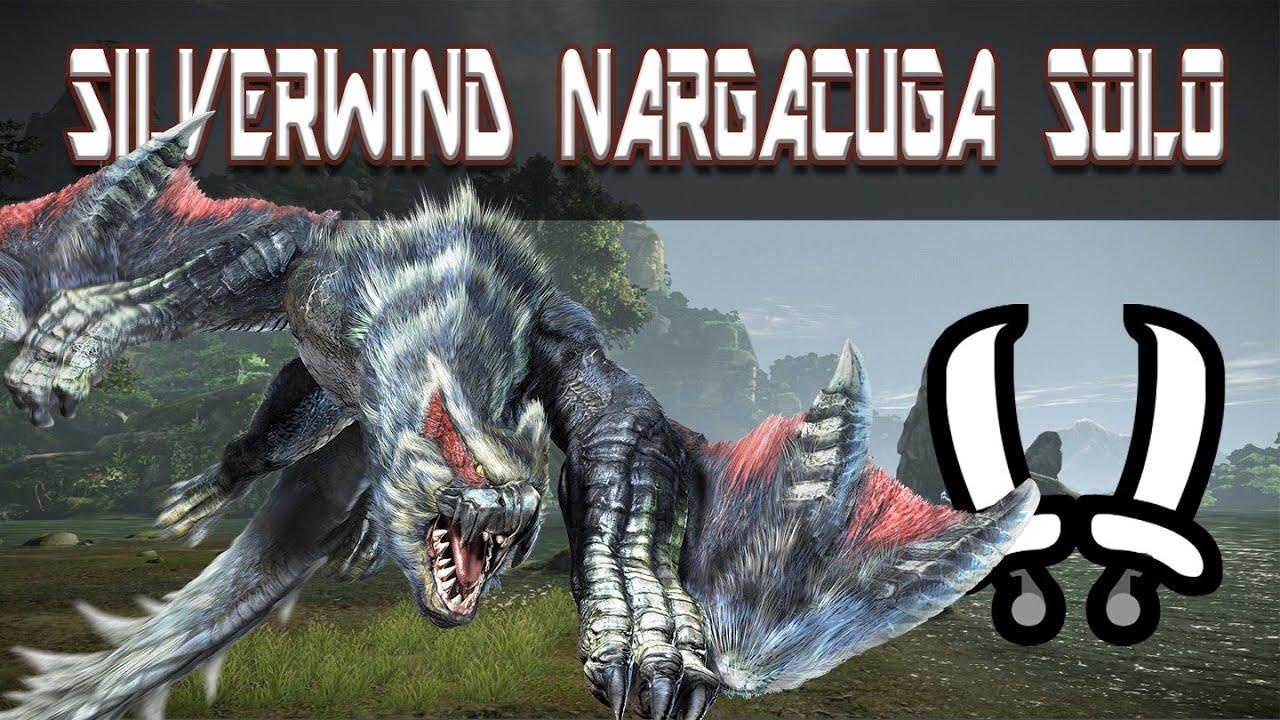 Silverwind Nargacuga SOLO with DBs - YouTube