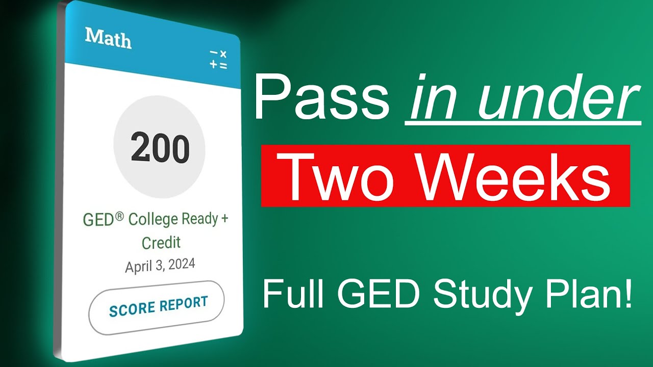 I Passed GED Math - Here’s How You Can Too! - YouTube