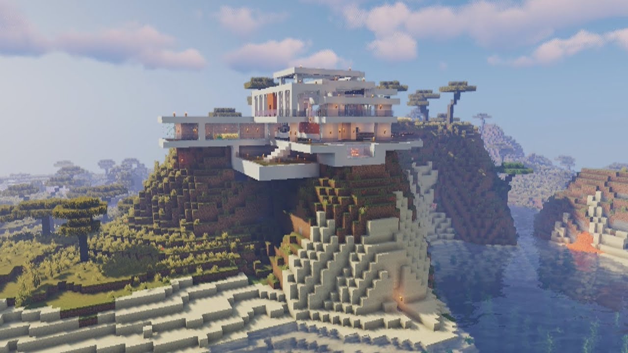 i had to build a new minecraft house... - YouTube