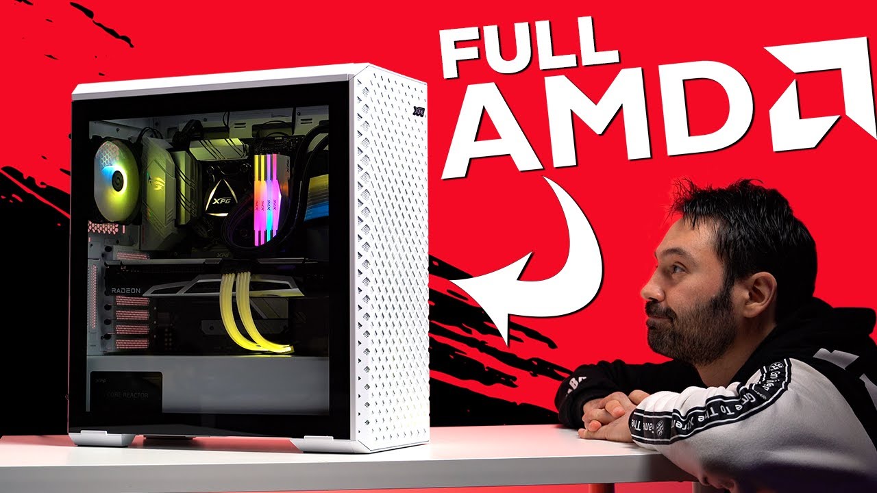 ASSEMBLO LA PRIMA BUILD FULL AMD DEL 2021... - YouTube