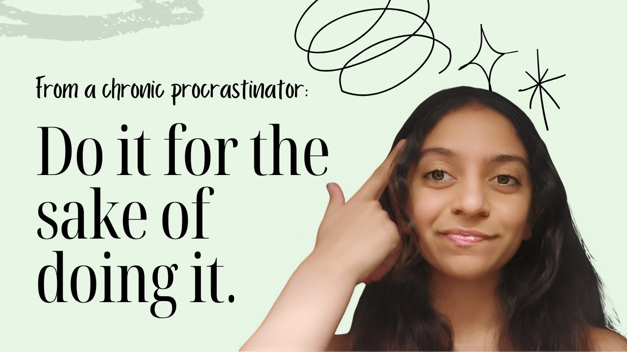 Starting can be easier than you think | a personal perspective - YouTube